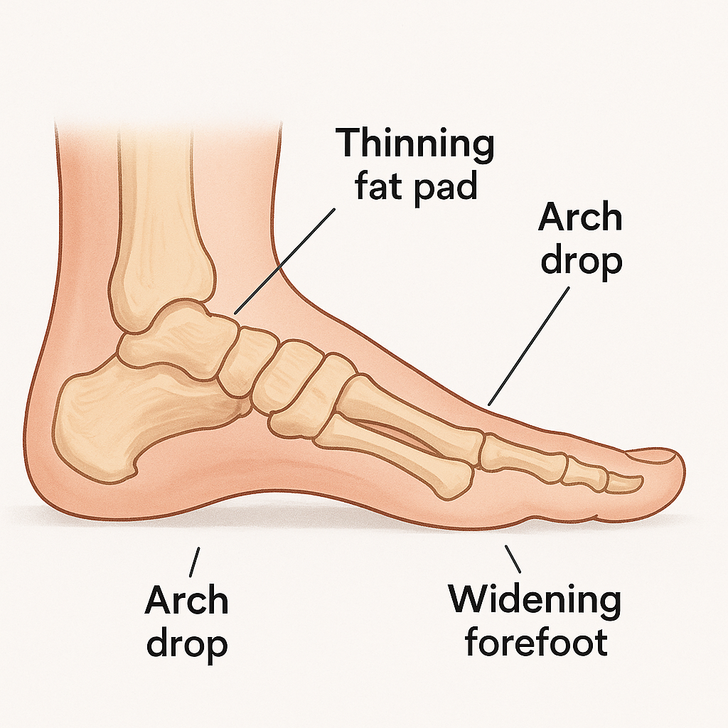 Why Proper Foot Support Becomes More Important After 50