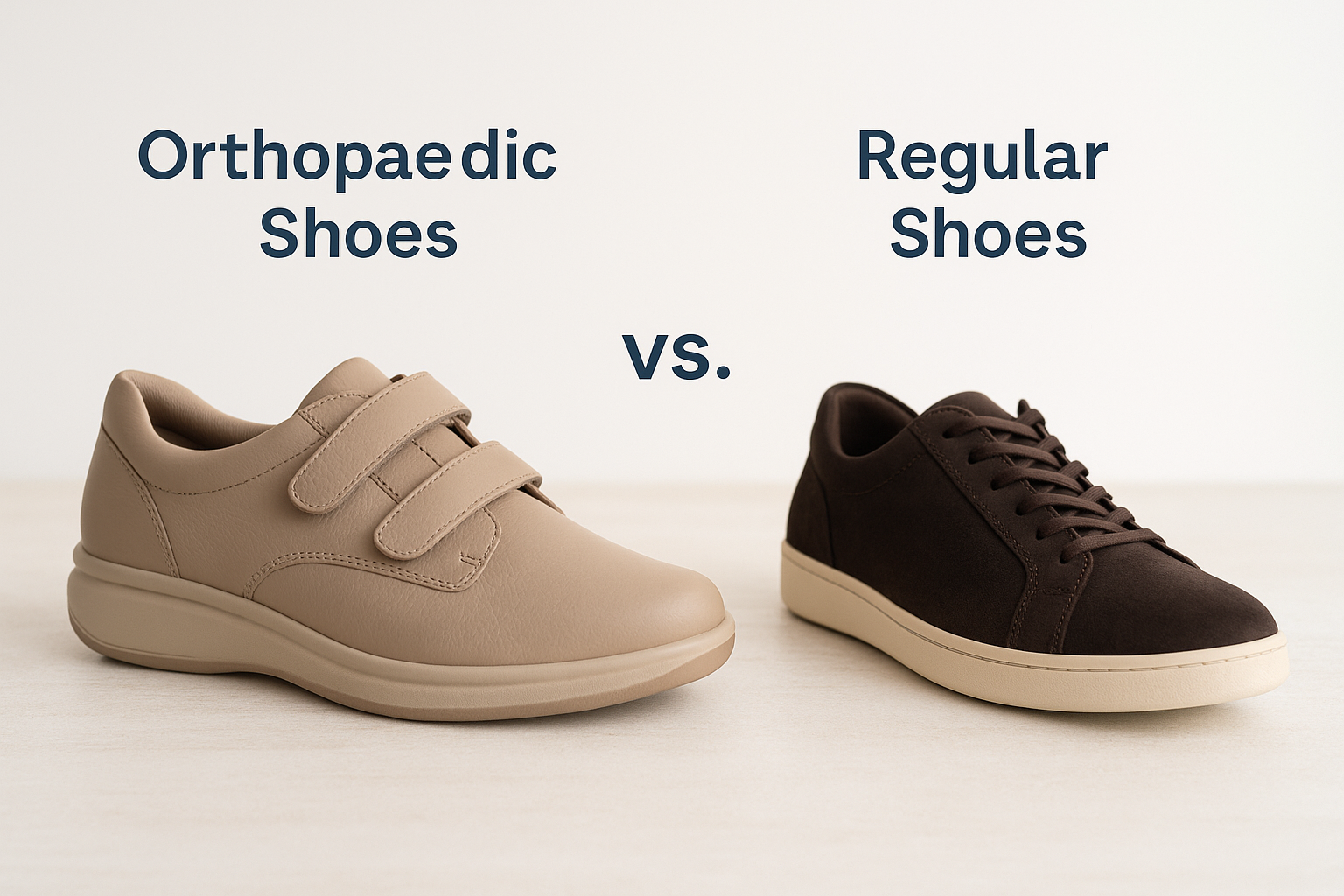 Orthopaedic Shoes vs. Regular Shoes: Understanding the Crucial Differe